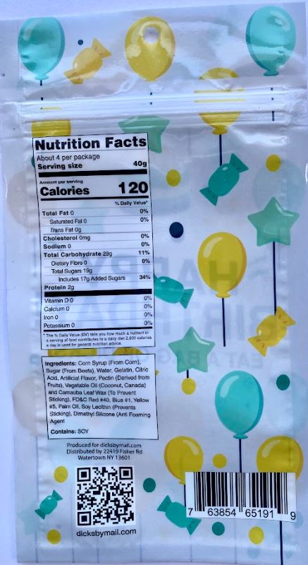Bag Of Gummy Dick Candy Dick Shaped Gummy Penis Dick At Your Door