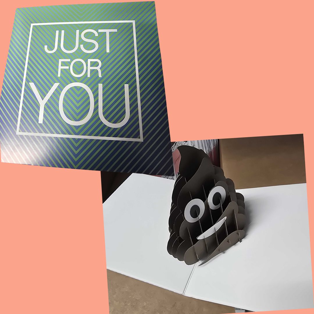 Just For You - Pop-Up Poop Card – Pranks Anonymous