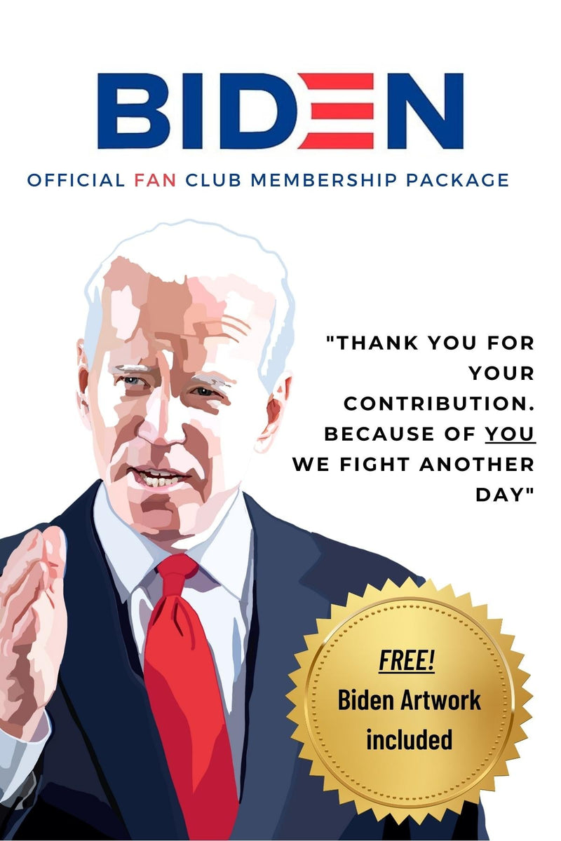 Biden Fan Club - Prank Mail Package – Pranks Anonymous